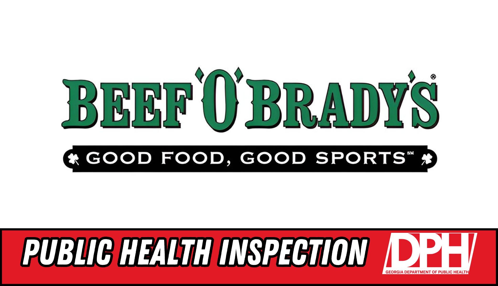 Beef ‘O’ Brady’s Food Service Inspection Report | BainbridgeGA.com