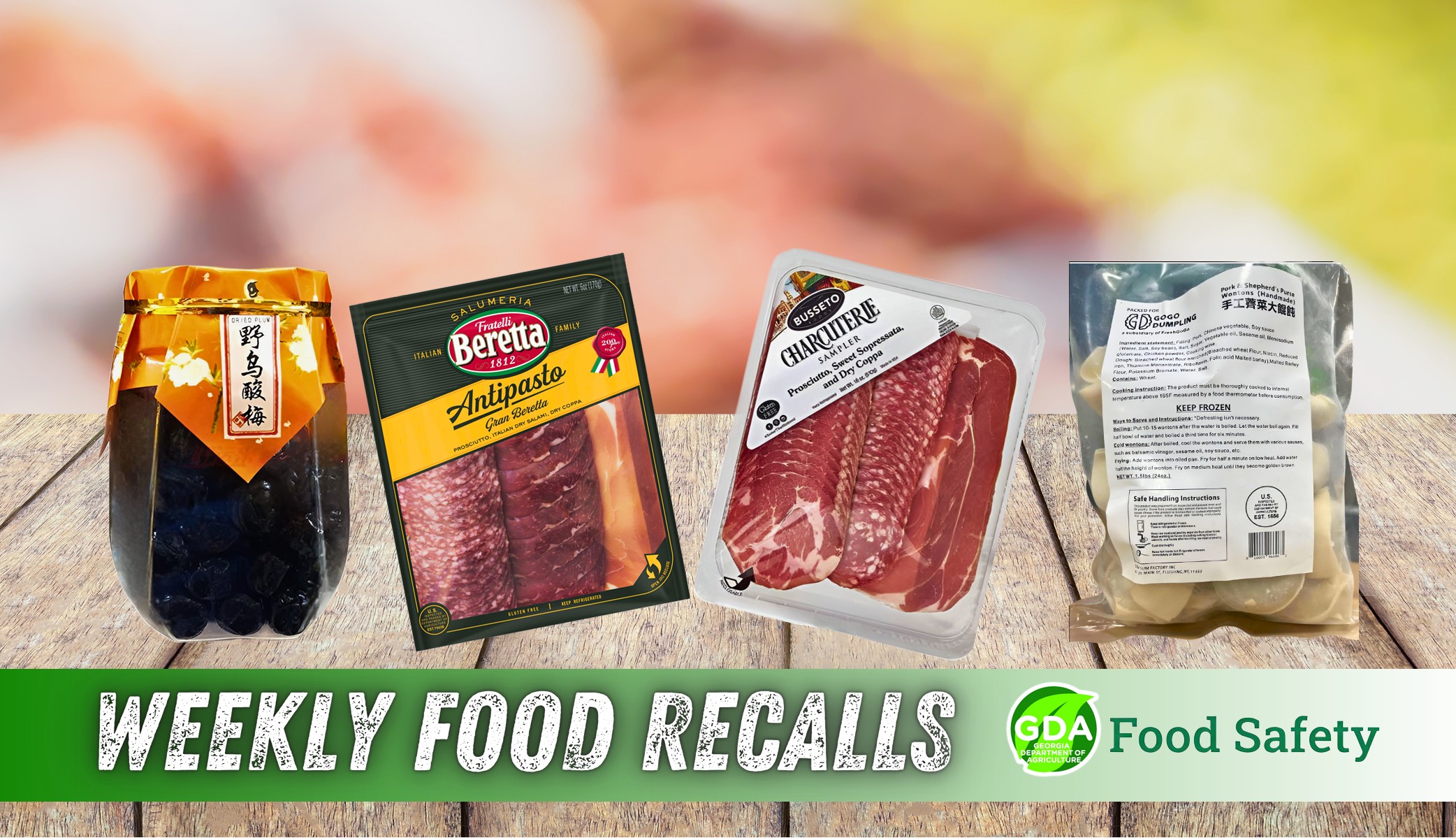 Weekly Food Recalls Impacting Georgia | BainbridgeGA.com
