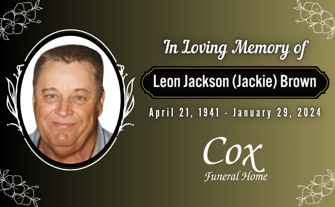 Leon Jackson (Jackie) Brown | BainbridgeGA.com