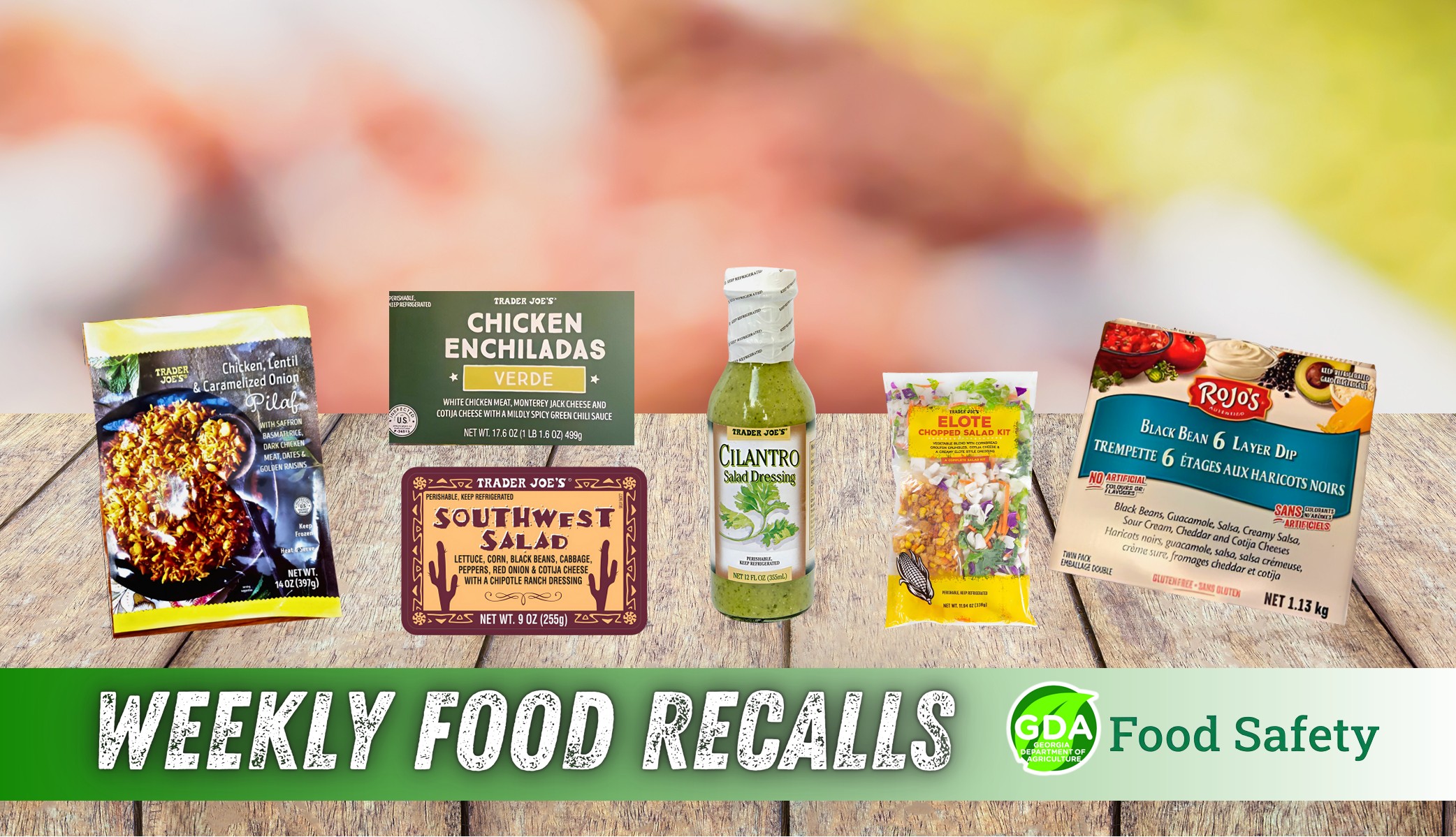 Weekly Food Recalls Impacting Georgia | BainbridgeGA.com