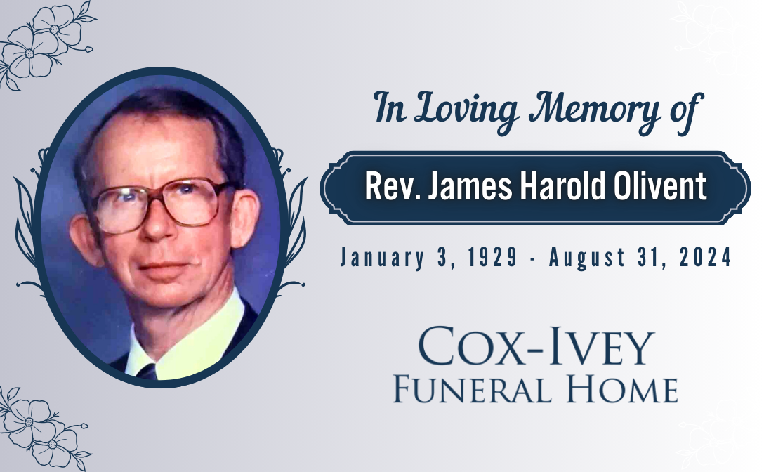 Rev. James Harold Olivent | BainbridgeGA.com
