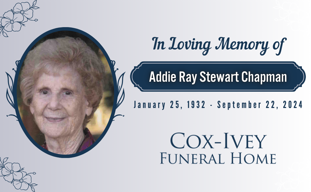 Addie Ray Stewart Chapman | BainbridgeGA.com