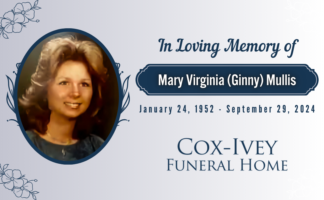 Mary Virginia (Ginny) Mullis | BainbridgeGA.com