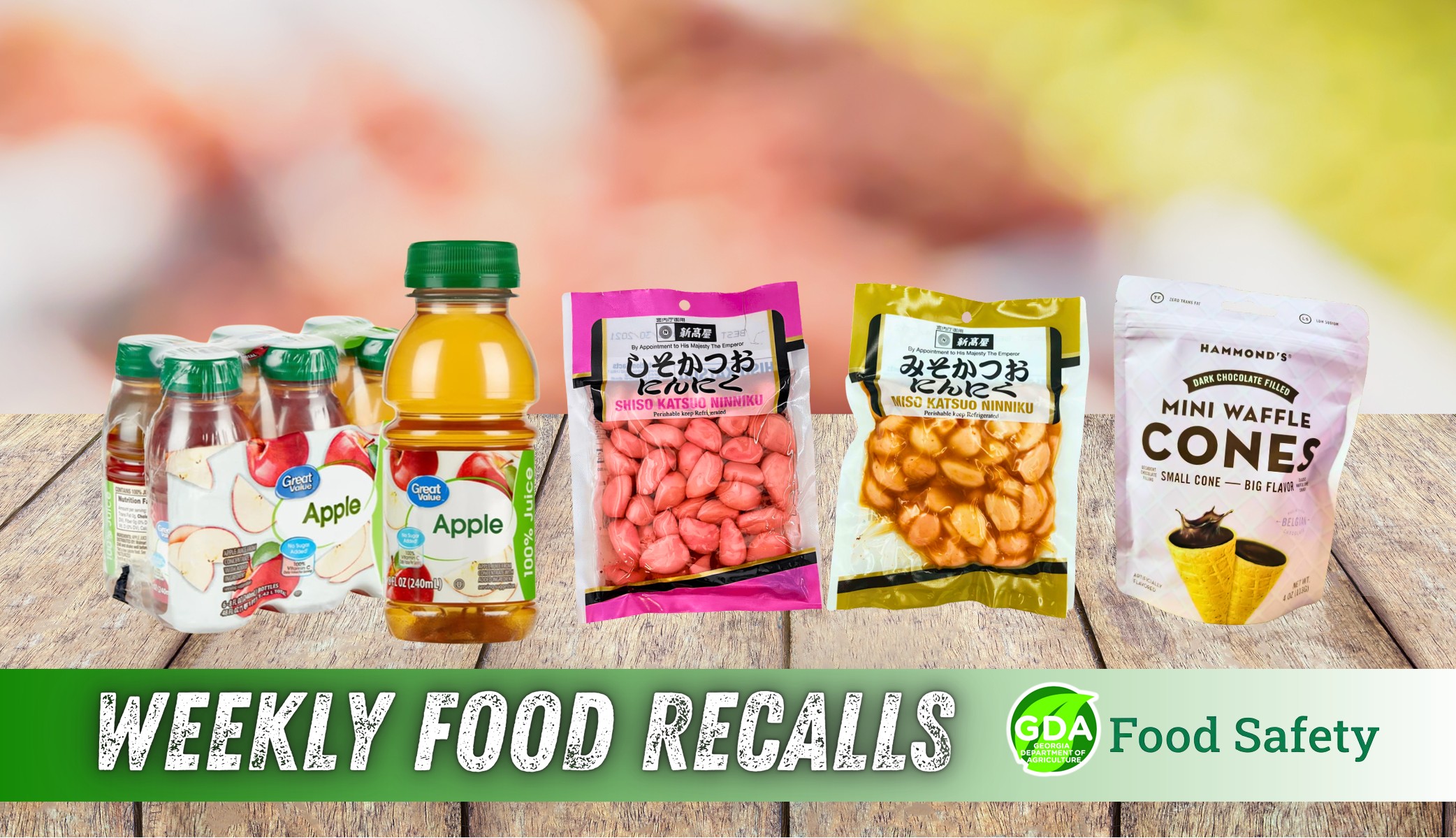 Weekly Food Recalls Impacting Georgia | BainbridgeGA.com