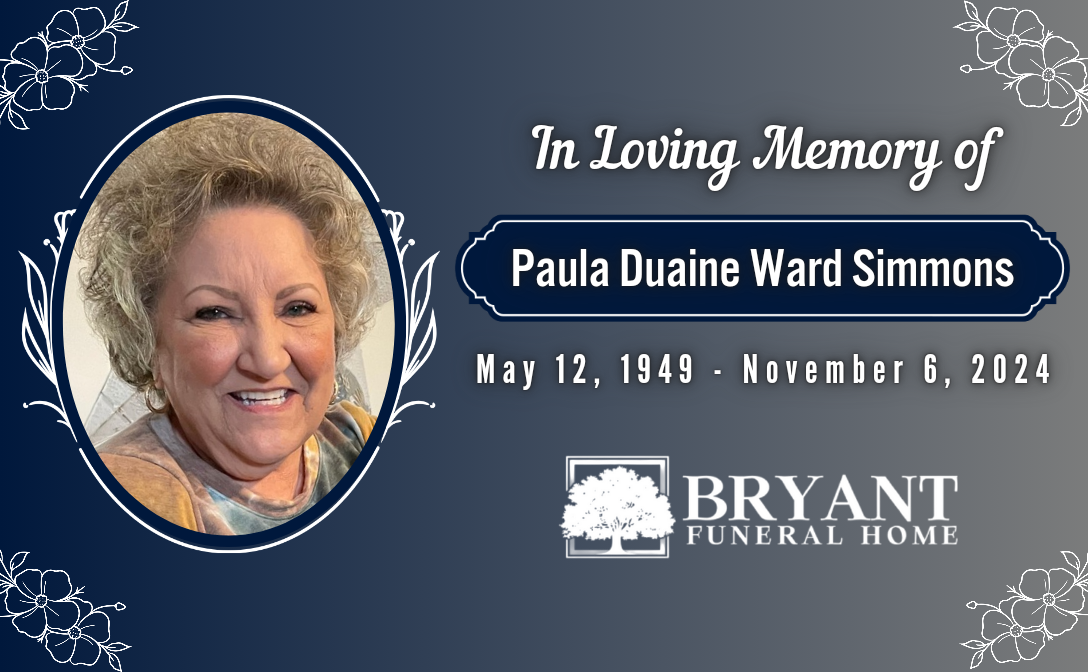 Paula Duaine Ward Simmons | BainbridgeGA.com