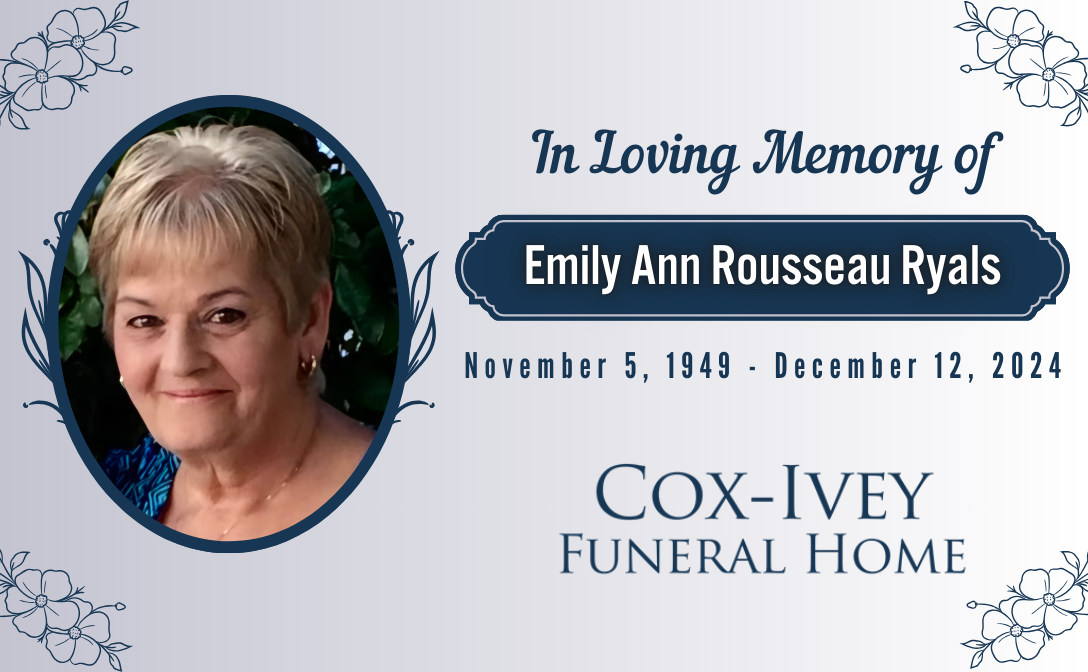 Emily Ann Rousseau Ryals | BainbridgeGA.com