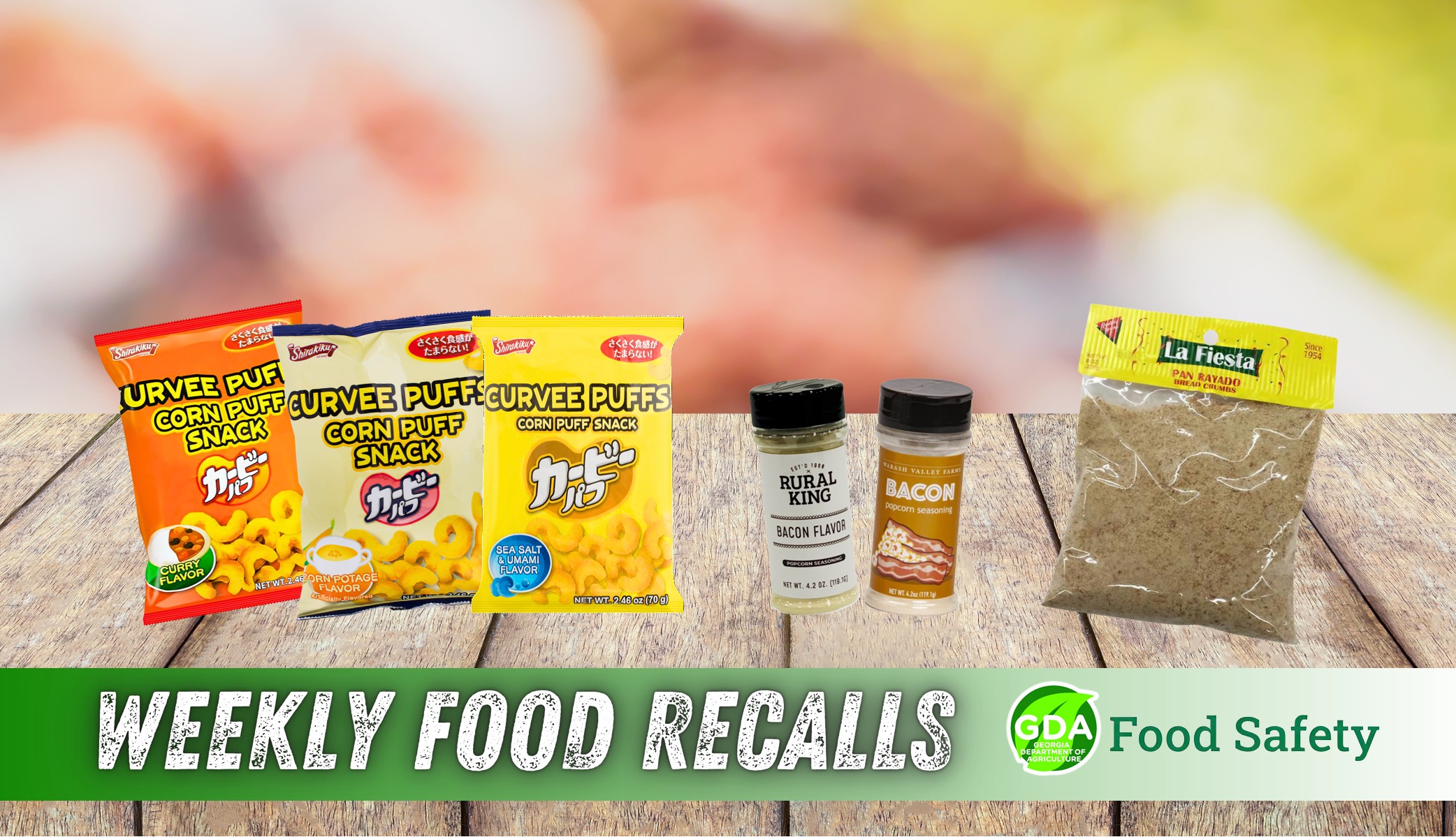 Weekly Food Recalls Impacting Georgia | BainbridgeGA.com