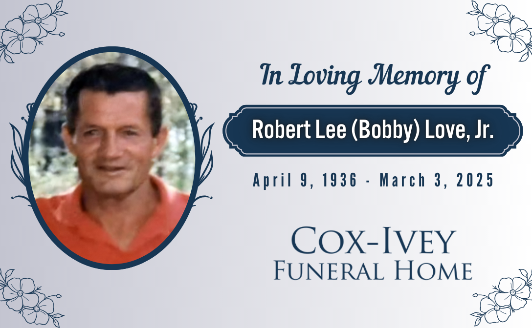 Robert Lee (Bobby) Love, Jr. | BainbridgeGA.com