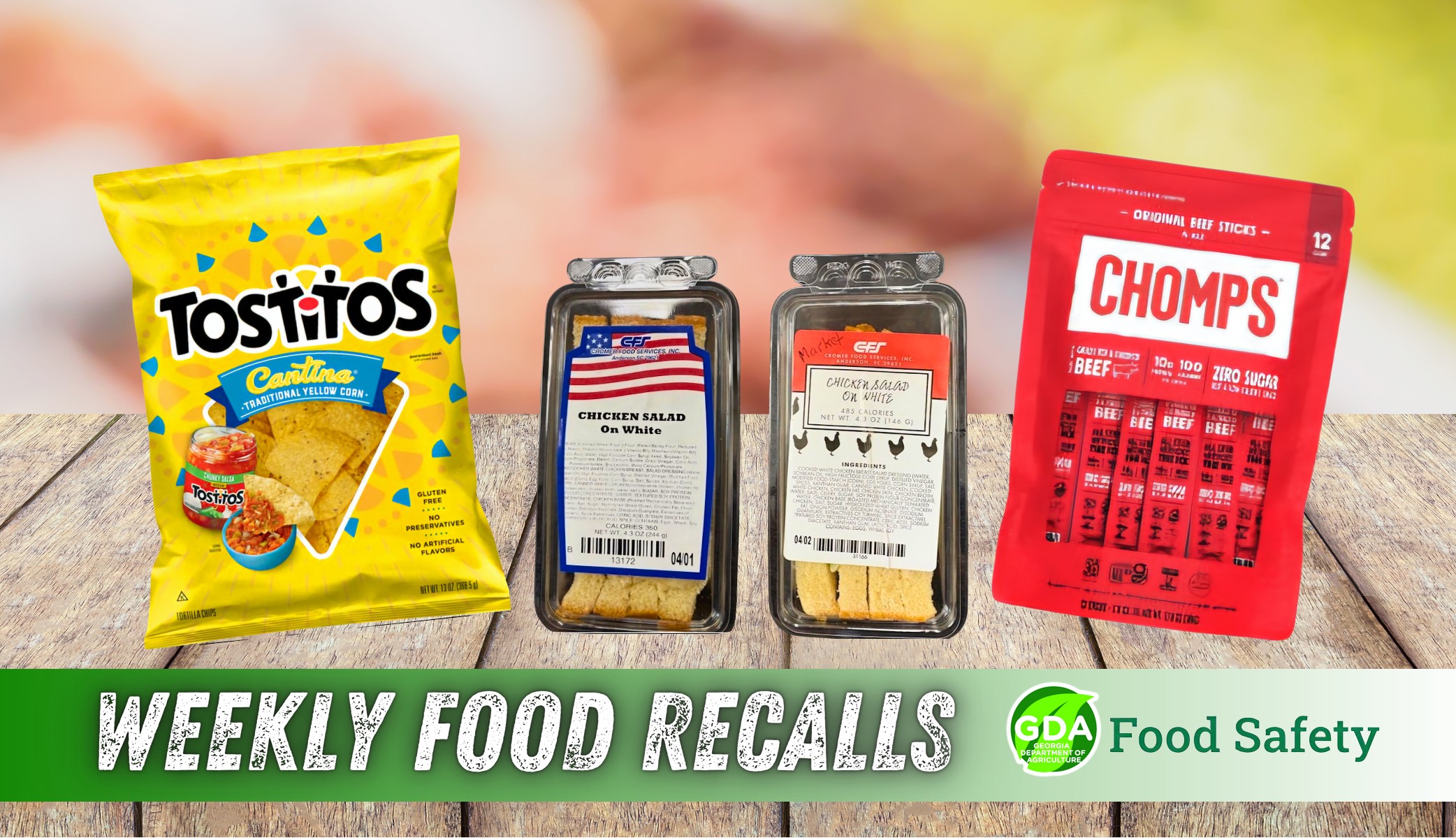 Weekly Food Recalls Impacting Georgia | BainbridgeGA.com