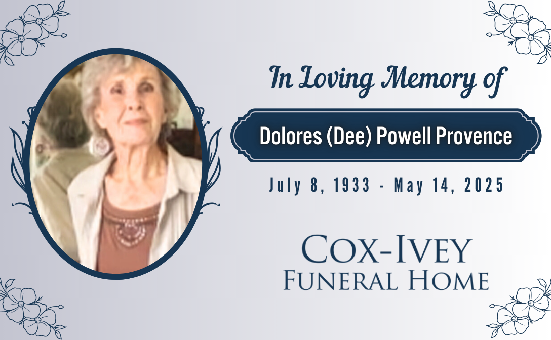 Dolores (Dee) Powell Provence | BainbridgeGA.com