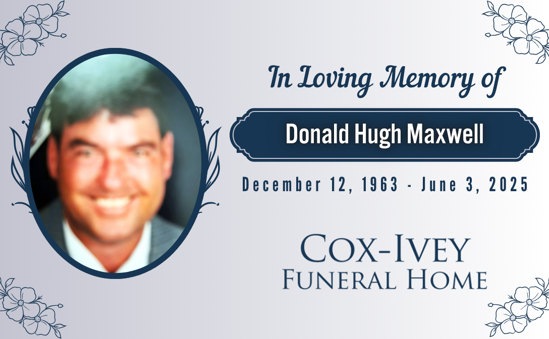 Donald Hugh Maxwell | BainbridgeGA.com