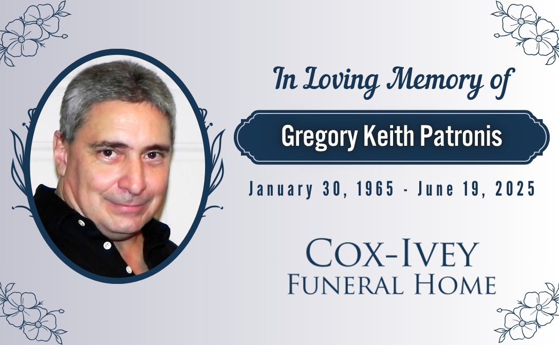 Gregory Keith Patronis | BainbridgeGA.com