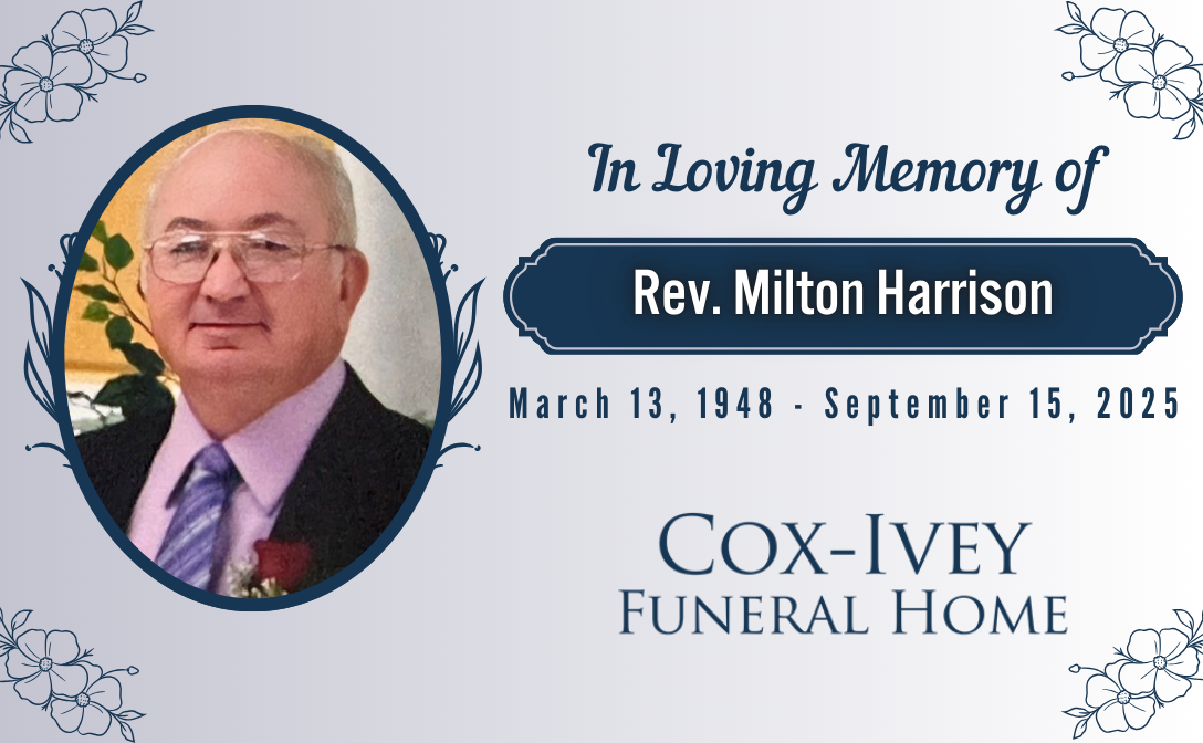 Rev. Milton Harrison | BainbridgeGA.com
