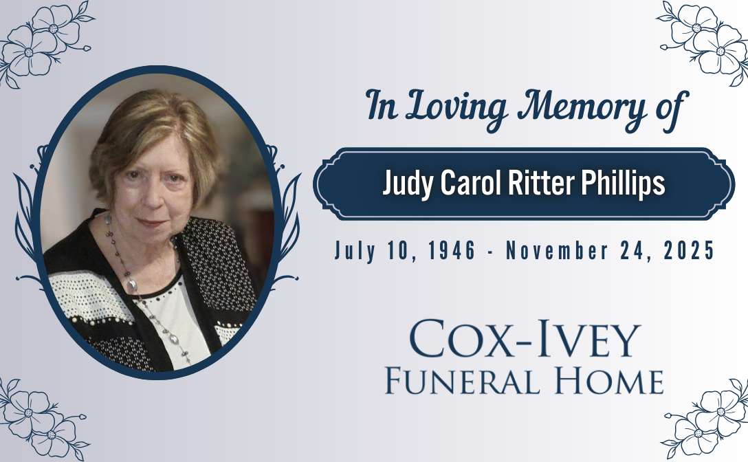 Judy Carol Ritter Phillips | BainbridgeGA.com