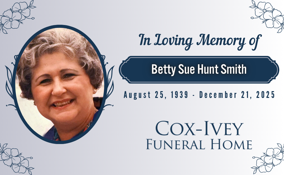 Betty Sue Hunt Smith | BainbridgeGA.com