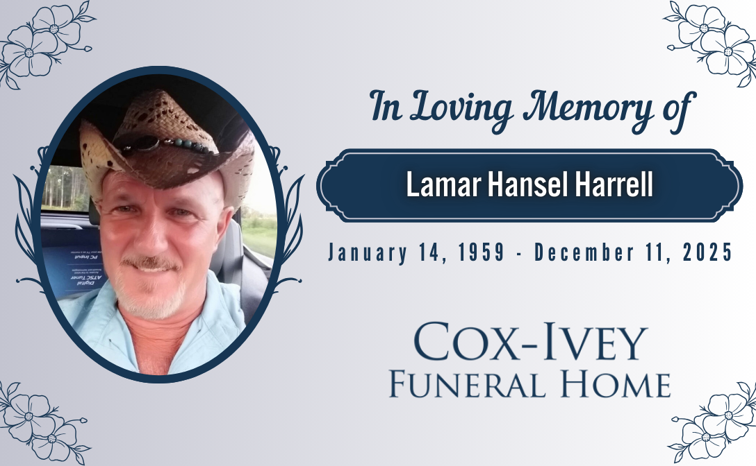 Lamar Hansel Harrell | BainbridgeGA.com